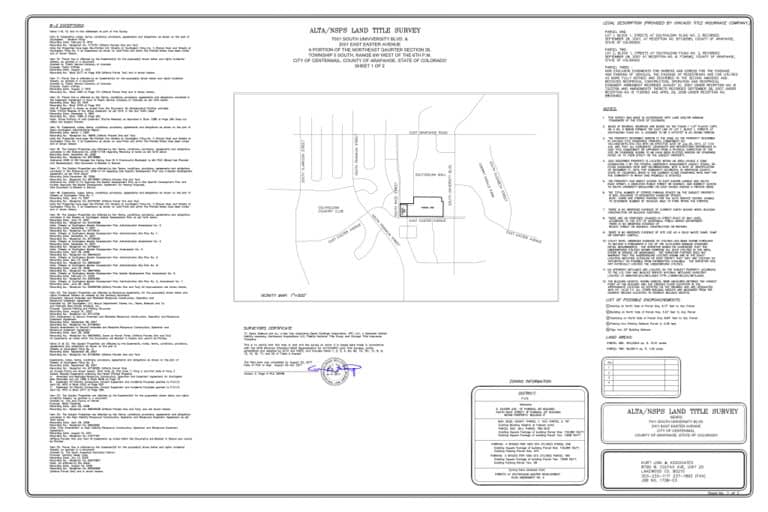 ALTA/NSPS Land Title Surveys – Kurt Linn Land Surveying